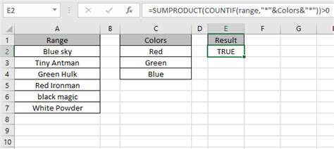 Excel Formula To See If Range Of Cells Contains Specific Text Printable Timeline Templates