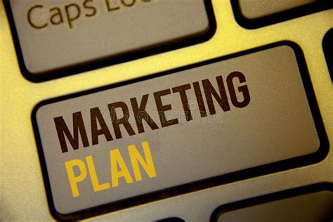 Handwriting Text Marketing Plan Concept Meaning Business Advertising