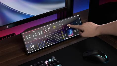 Corsair Xeneon Edge Is A 329 Secondary Touchscreen Display That Mounts