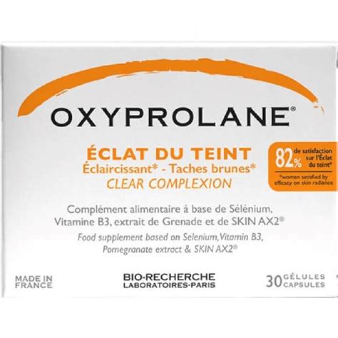 Oxyprolane Food Supplement Clear Complexion Sweetcare Canada