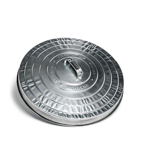 Metal Trash Can Lid