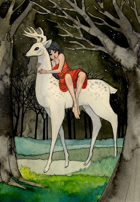 White Stag By Reneenault On Deviantart
