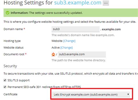 How To Install Wildcard Certificates In Plesk With Lets Encrypt Plesk