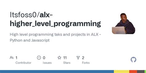 Github Itsfoss0alx Higherlevelprogramming High Level Programming Taks And Projects In Alx
