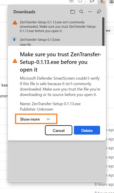 How To Bypass Windows Smartscreen For Zentransfer Desktop App Zentransfer