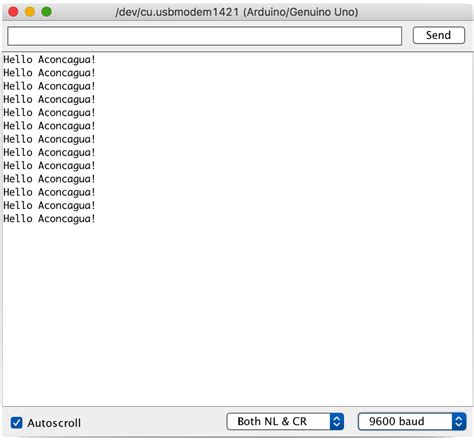 Arduino Serial Communication I