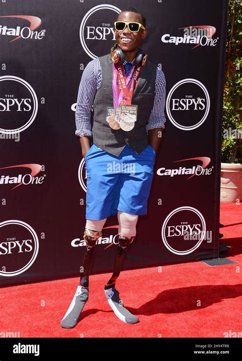 Blake Leeper Arriving At The 2014 Espys Held At Nokia Theatre L A