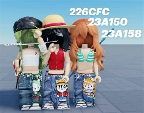 💙roblox🎀 Zoro Skin Roblox 3 People Matching Roblox Avatar Anime