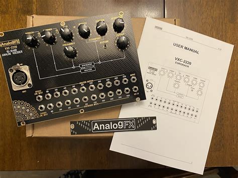 Analogfx Vxc 2220 2010 2024 Vocoder Reverb