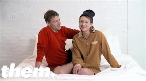 a queer couple talks about transitioning and sex beyond the binary