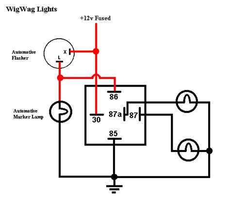 DIAGRAM Wig Wag Flasher Relay Wiring Diagrams MYDIAGRAM ONLINE