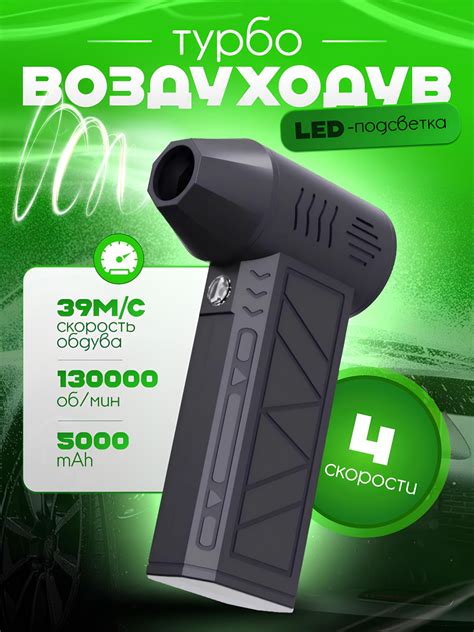 Аккумуляторная воздуходувка для ПК, автомобиля, розжига, мини ...