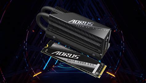 Gigabyte Aorus Gen5 12000 Un Ssd Pcie 50 Très Véloce