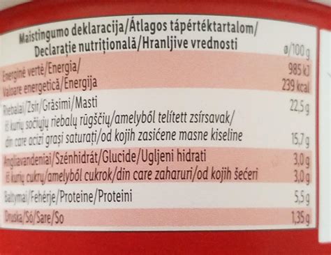 Crefée Cheese Spread With Paprika And Chili Milbona Kalória Kj és Tápértékek Dine4fit Hu