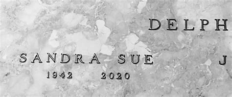 Sandra Sue Lancaster Delph 1942 2020 Find A Grave Memorial