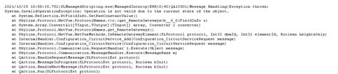 Invalidoperationexception Operation Is Not Valid Due To Current State