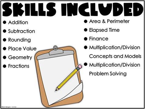 3rd Grade Math Centers Write The Room Task Cards Yearlong Bundle