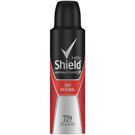 Shield Dry Original Antiperspirant Deodorant Body Spray 150ml Check That