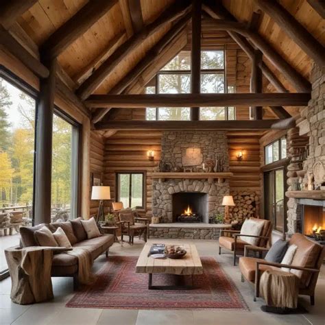 Embracing The Rustic Allure Of Log Cabins In Modern Architectural