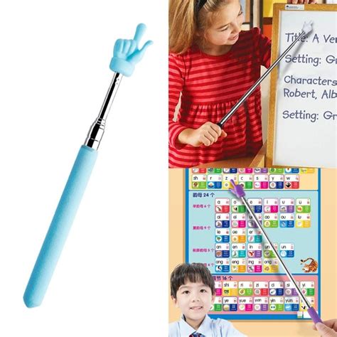 Classroom Pointer Telescopic Teachers Pointer Mini Teaching Hand