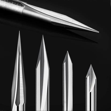 Cnc Router Bits Set 14 Shank Engraving Wood Carving Router Bit 6mm