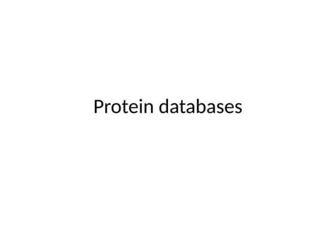 Pir Protein Information Resource Pdf Databases Computer Software