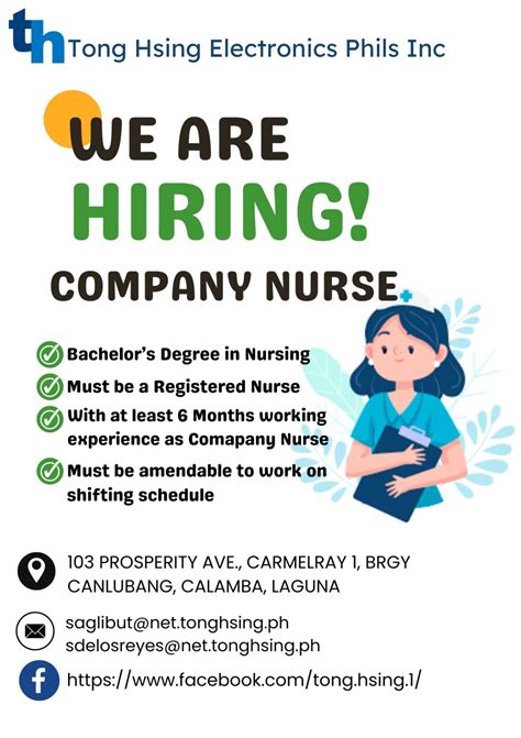 Hi Connections Tong Hsing Electronics Phils Inc Located At Cip1