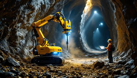Brokk Underground Drilling Remote Solutions For Narrow Mines