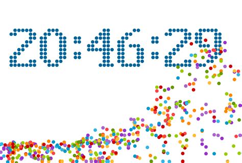 Canvas学习之华丽小球滚动电子时钟canvas模拟滚动 Csdn博客 Canvas学习之华丽小球滚动电子时钟canvas模拟滚动 Csdn博客