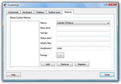 Macros FreeCAD Documentation