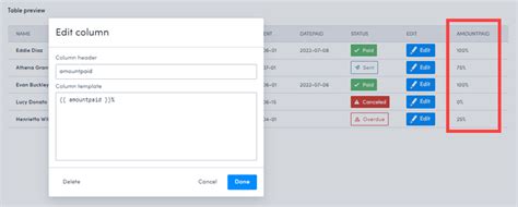 Advanced Column Configuration For List Views Skedulo Documentation