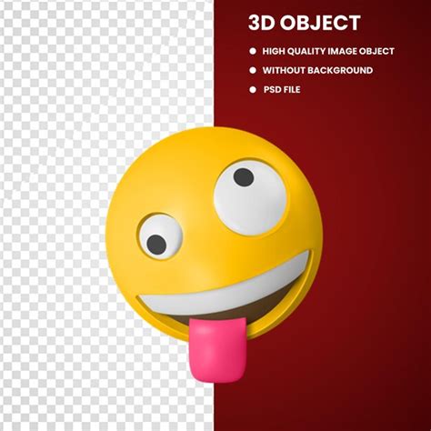 Premium Psd Zany Face