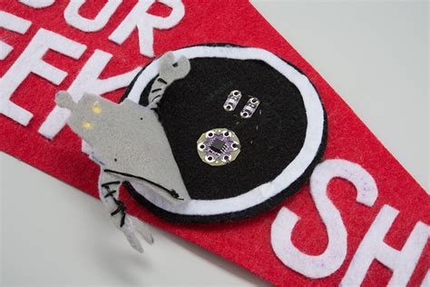 Light Up Pennant With E Textiles SparkFun Learn