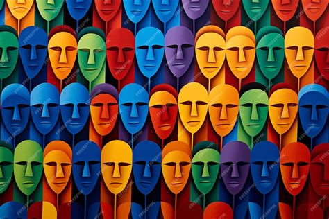 Premium Photo Colors Of Unity In A Vibrant Community Premium Photo Colors Of Unity In A Vibrant Community