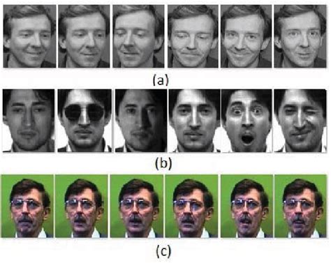 figure 3 from curvelet texture based face recognition using principal