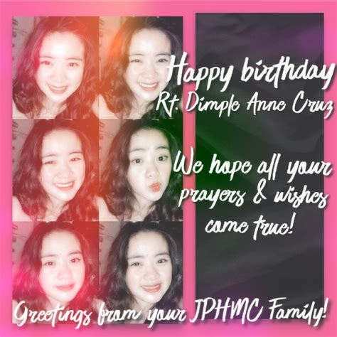 James Hew Happy Birthday Dimple 🥳💐