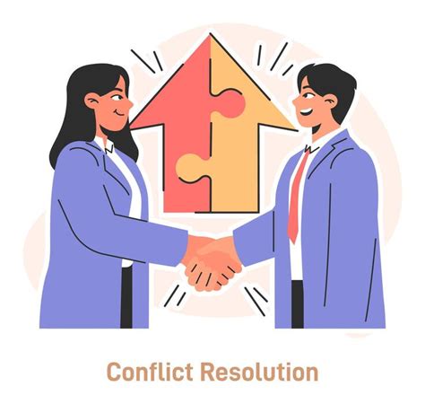 Conflict Resolution Model Vector Art Icons And Graphics For Free Download