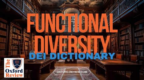 Functional Diversity Definition And Explanation