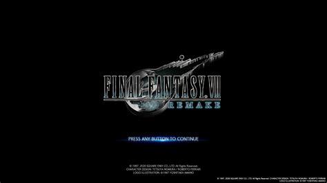 Final Fantasy Vii Remake Game Ui Database