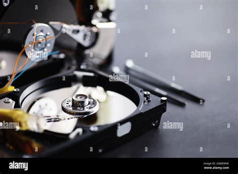 Computer Accessories The Disassembled Hard Drive Repair Components PC Broken External Hard