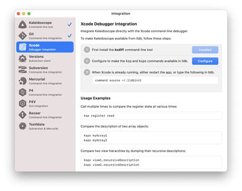 Xcode Debugger Integration Kaleidoscope Blog