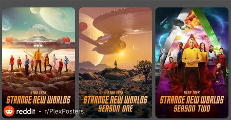 Star Trek Strange New Worlds Regular And Textless Links In Comments Plexposters