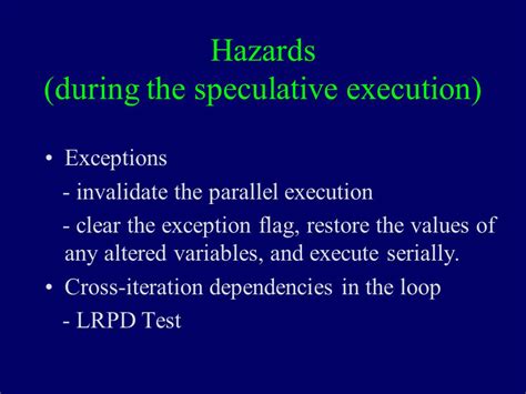 the lrpd test speculative run time parallelization of loops with