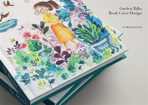 Garden Talks Book Cover Design On Behance
