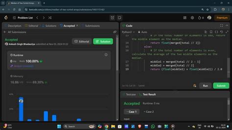Ankush Singh Bhadauriya On Linkedin Leetcode Problemsolving Codingjourney Learning Day4