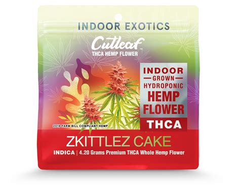 Ice Cream Cake Thca Hemp Flower 4 20 Grams Cutleaf