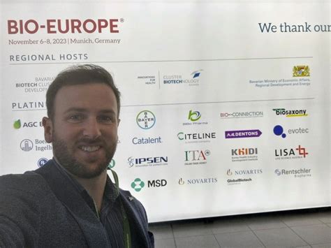 Thomas Grant On Linkedin Excited For A Busy Few Days Of Networking And Partnering At Bio Europe In