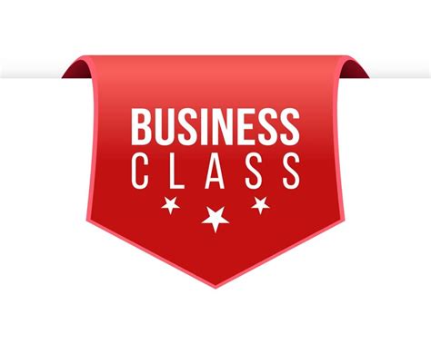 Premium Vector Business Class Banner Design Business Class Icon Flat