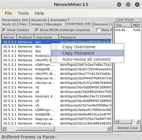 Extracting Kerberos Credentials From Pcap
