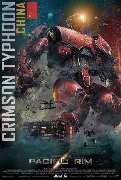 Awesome Pacific Rim New Poster Showcasing Crimson Typhoon Ramas Screen
